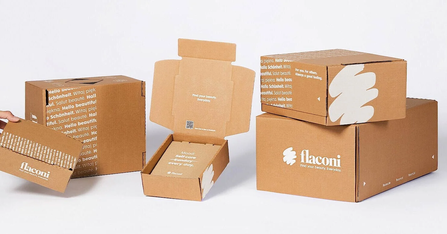 E-commerce packaging for Flaconi | THIMM