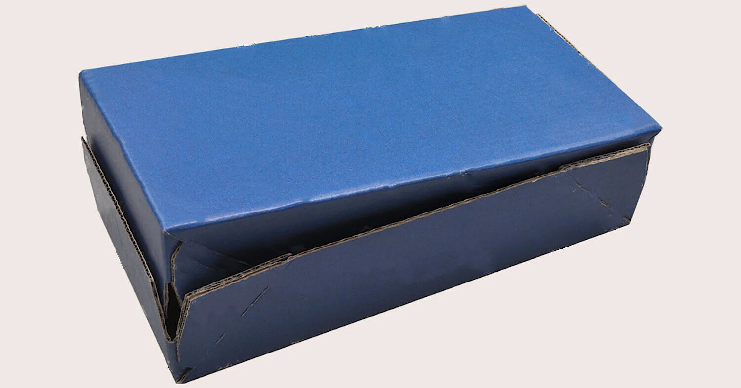 Fold-over boxes made from corrugated cardboard | THIMM