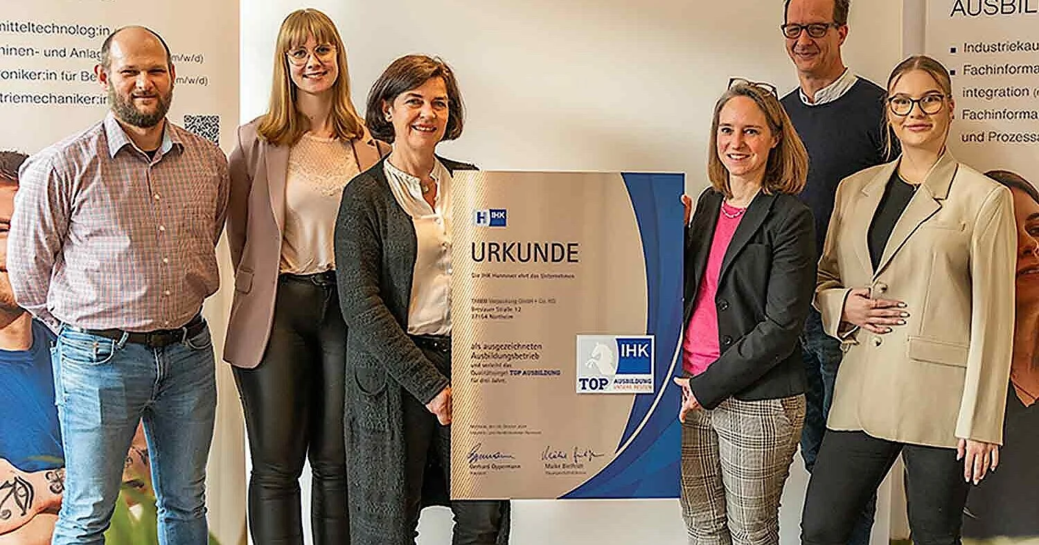 Thimm erhält Auszeichnung als Top-Ausbilder | THIMM