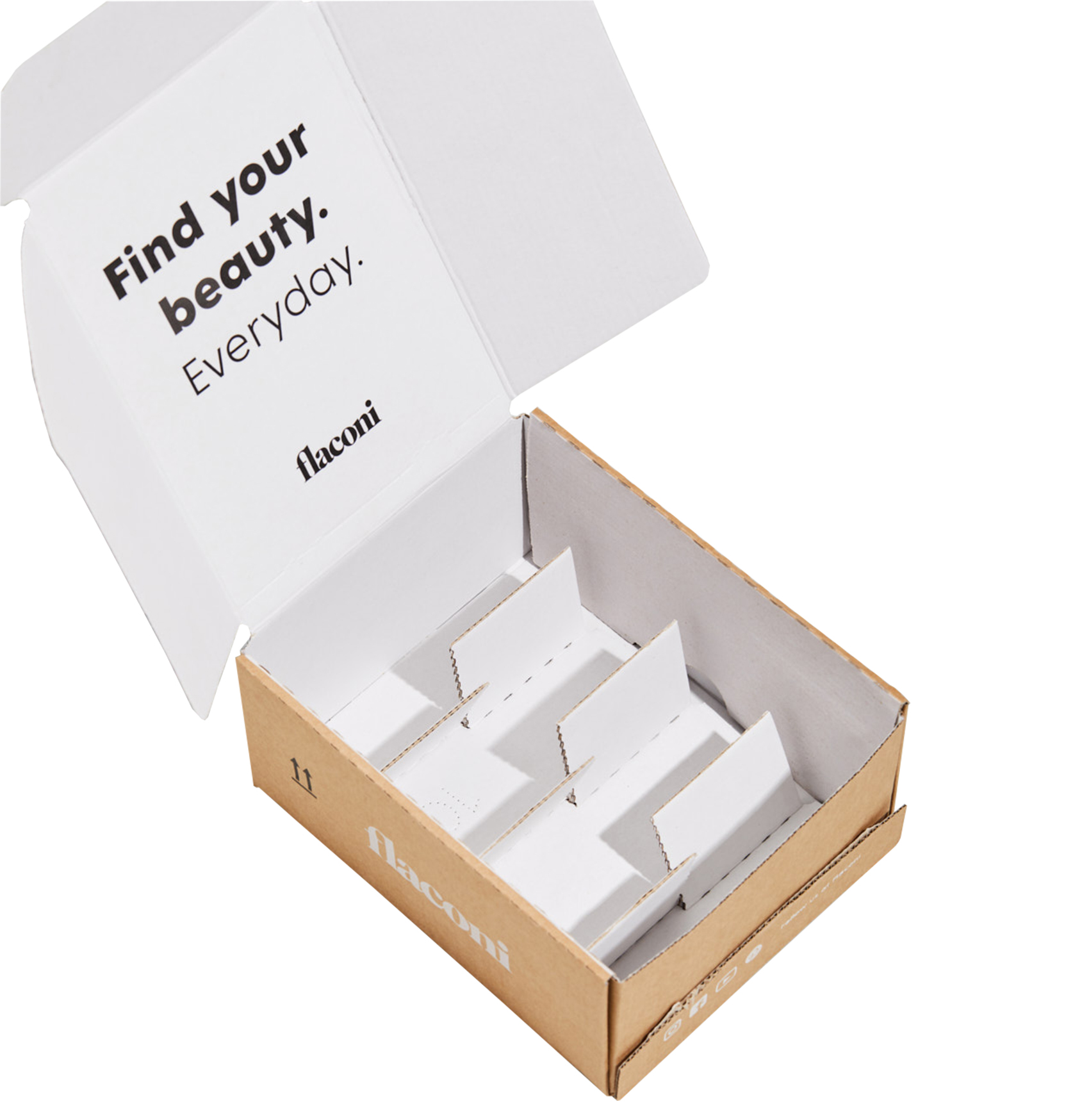 Eye-catching packaging – sustainable shipping packaging for flaconi | THIMM