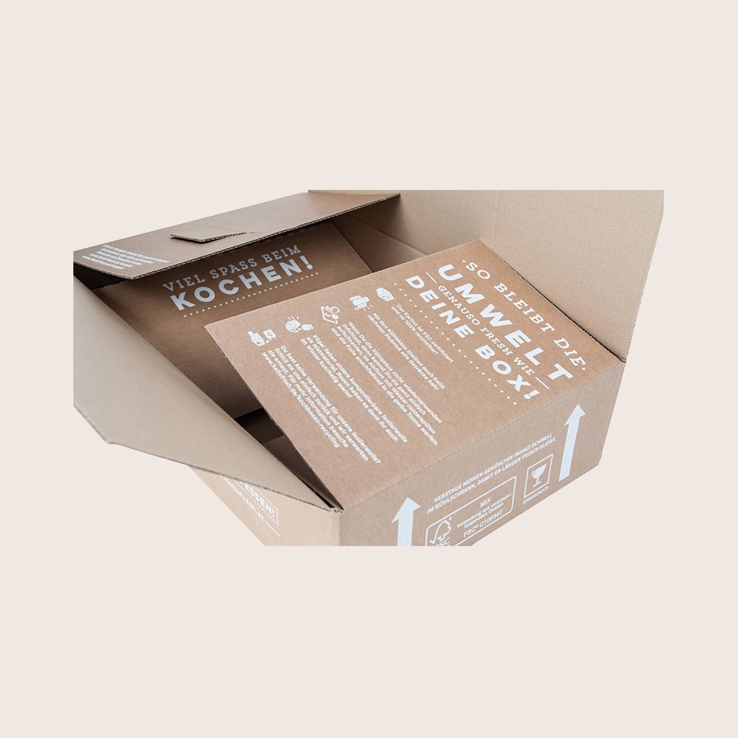 Shipping boxes for food | THIMM